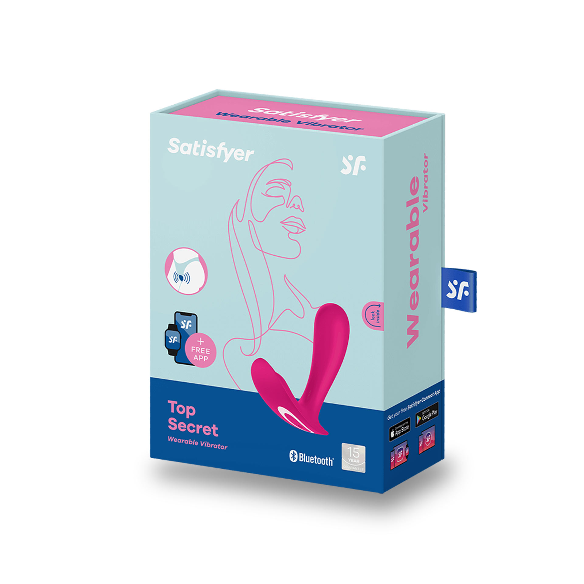 Sextoys Femme Stimulateur Connecté Top Secret - SATISFYER | eBay