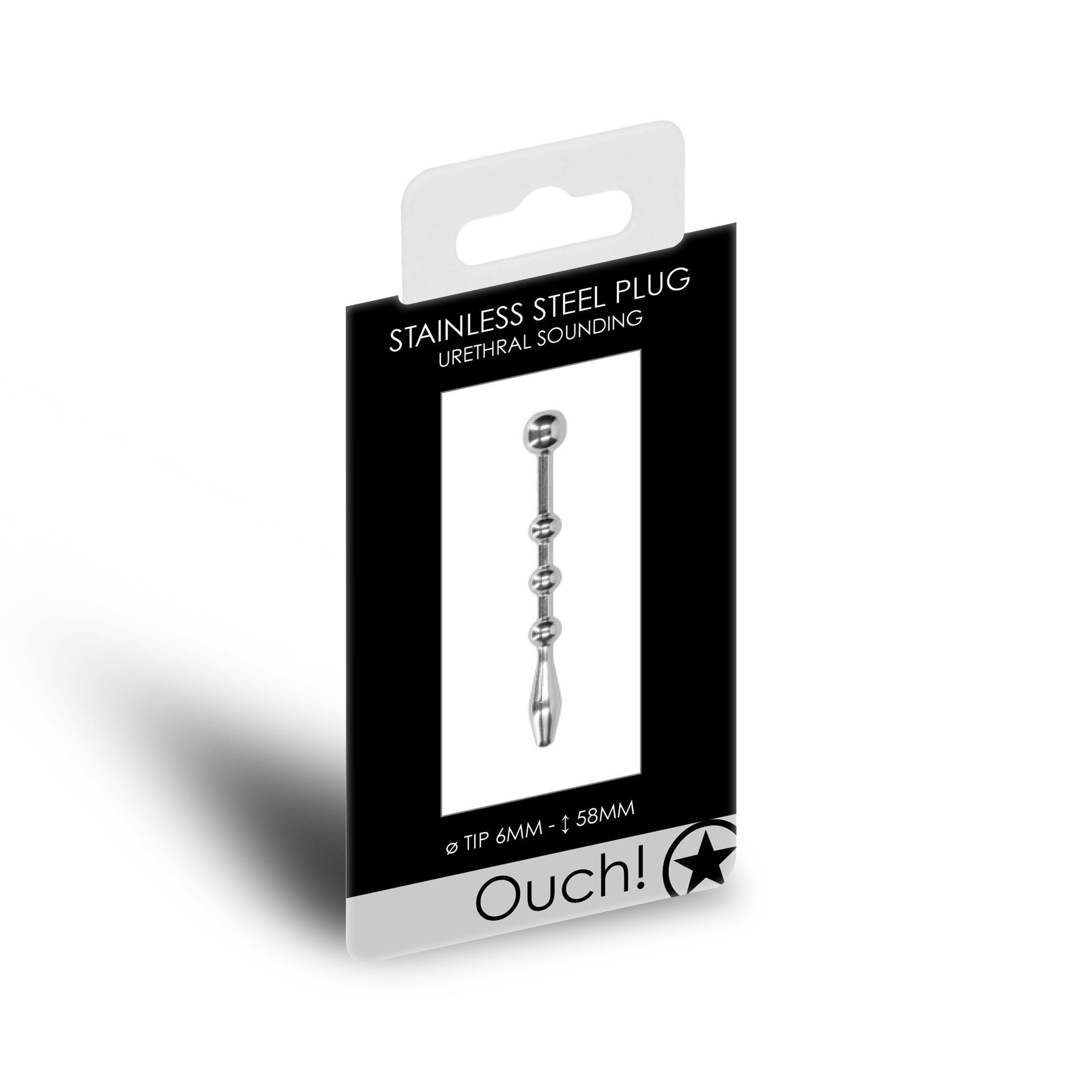 Sextoy Fetish Plug Urétral Métallique 3 Perles 58 mm - OUCH | eBay